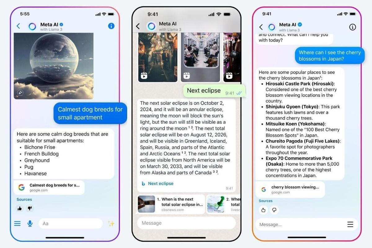 Meta’s AI is on Facebook and Instagram. Here’s how it works