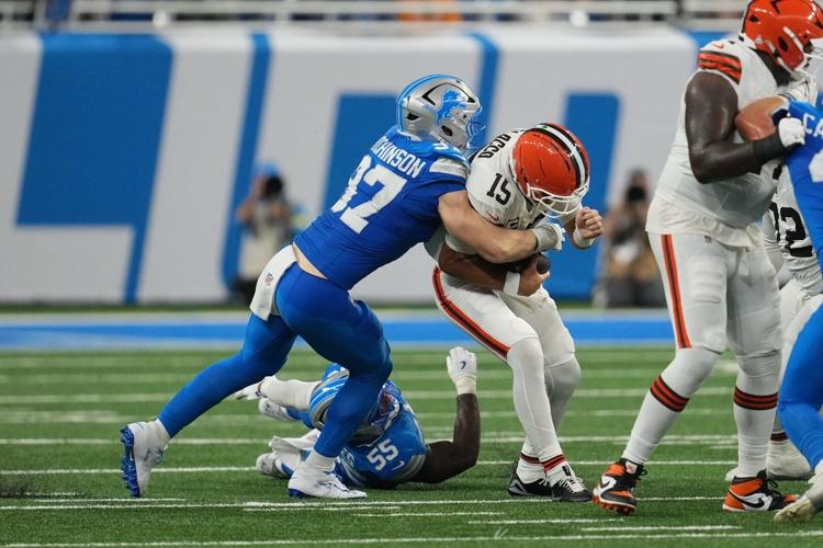 Lions dominate Browns despite injuries to cornerbacks