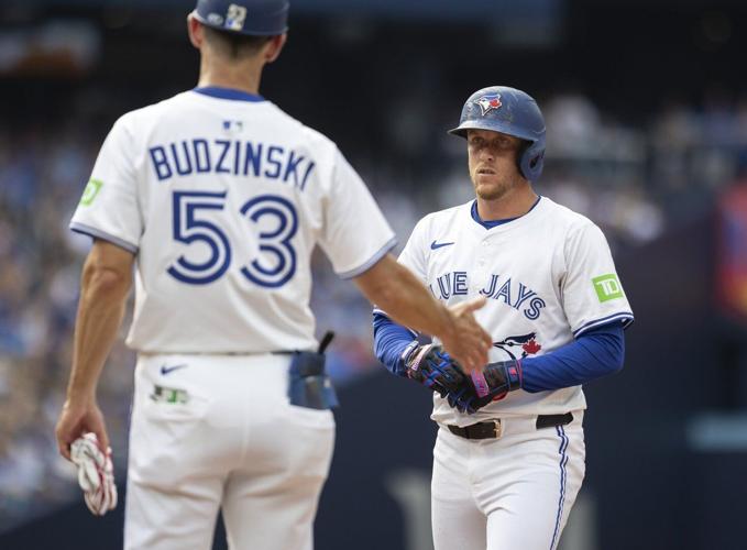 Myles Straw's multi-home game stirs Blue Jays to 14-2 rout of Rangers