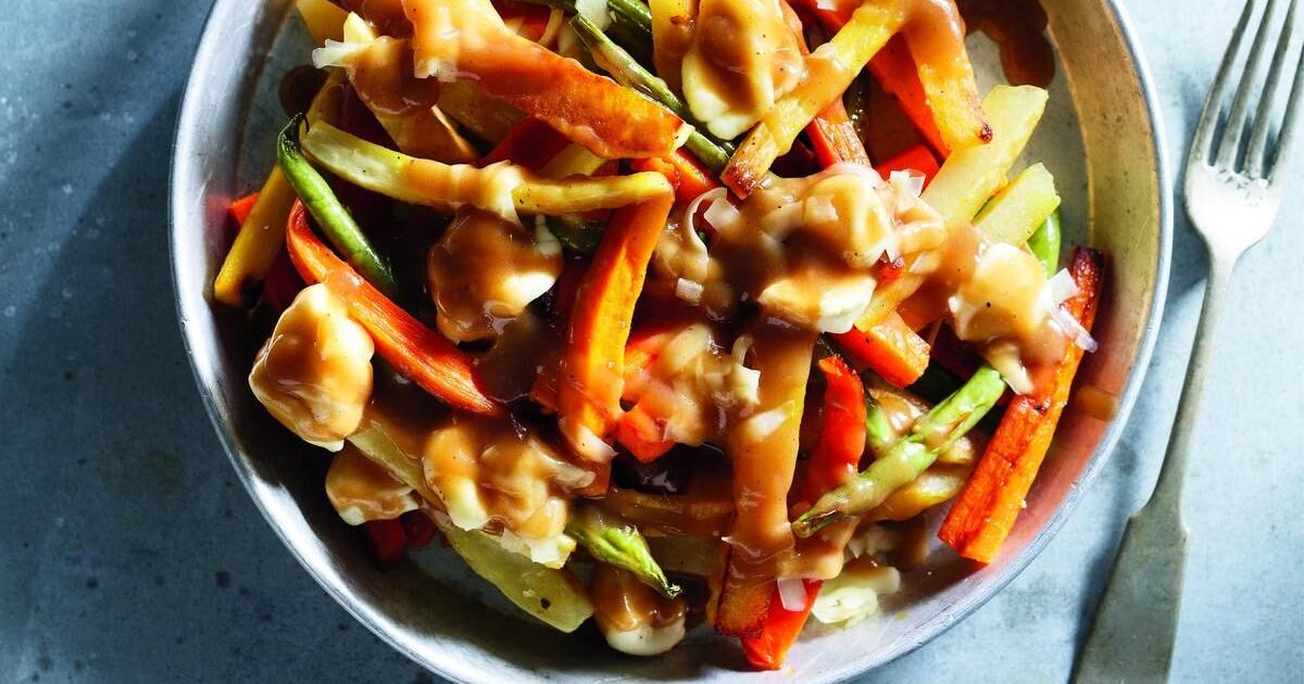 Go green with vegetable poutine