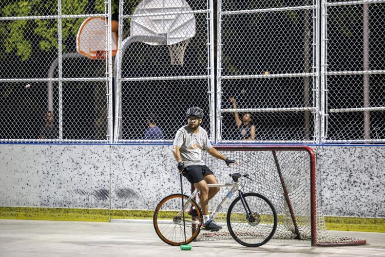 I tried bike polo — cue the stumbles and crashes