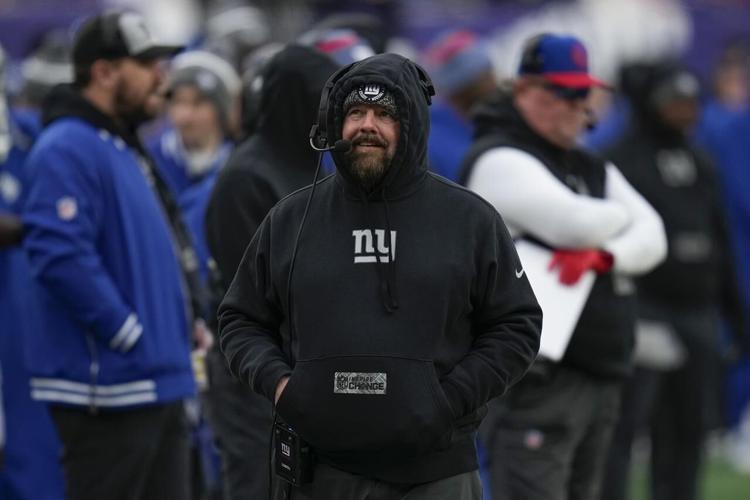 Defensive coordinator Wink Martindale and the New York Giants part ways