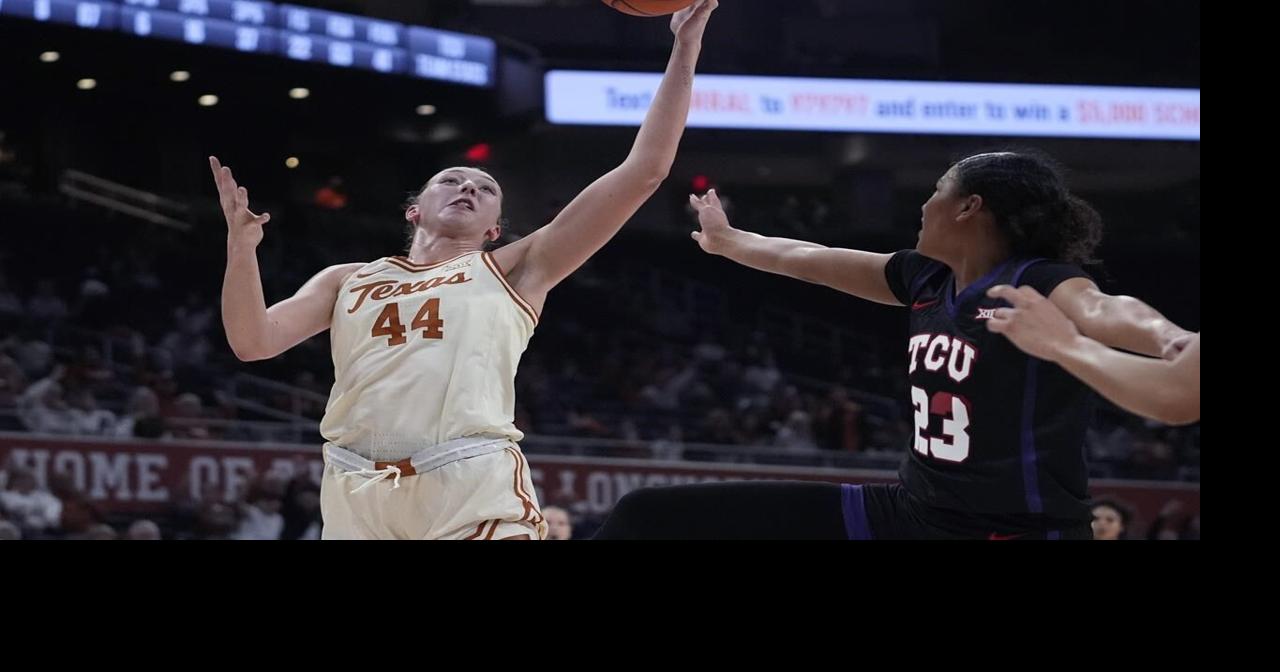 Madison Booker scores 21 points as No. 10 Texas beats TCU 72-60