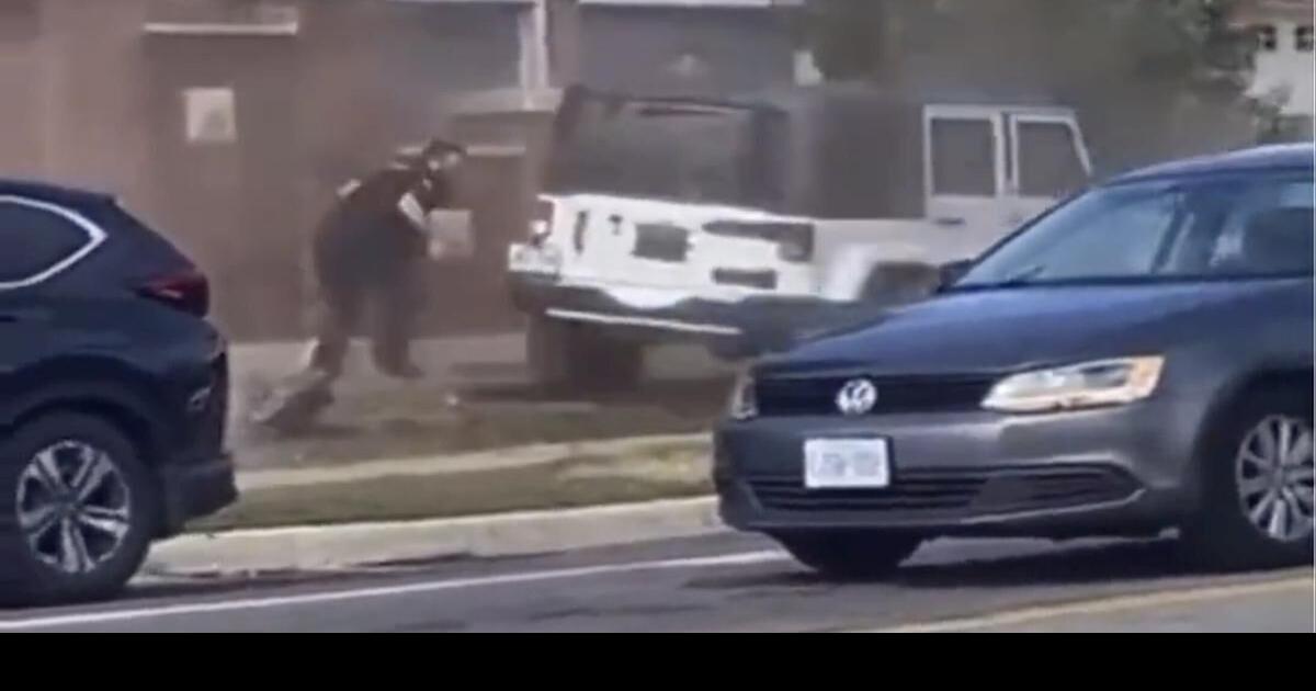 ‘hes Hitting Everybody Witnesses Capture Chaotic Video Of Brampton