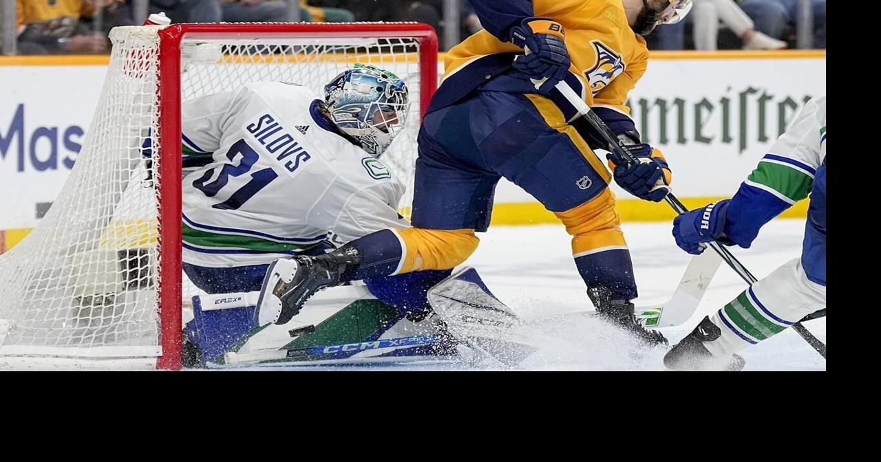 Canucks advance to 2nd round, beating Predators 1-0 in Game 6 on Pius ...