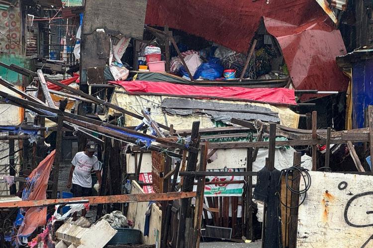 Typhoon Fung-wong leaves damage in the Philippines, in photos