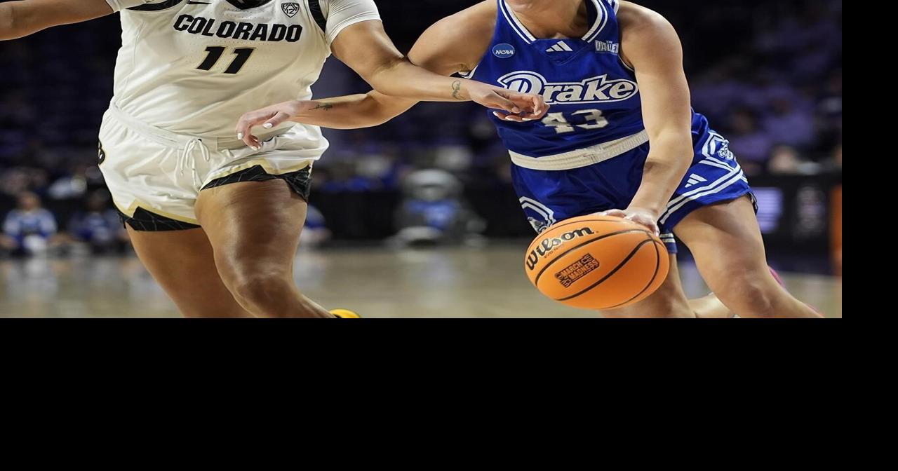 Colorado uses strong second half to down Drake 86-72 in NCAA first round