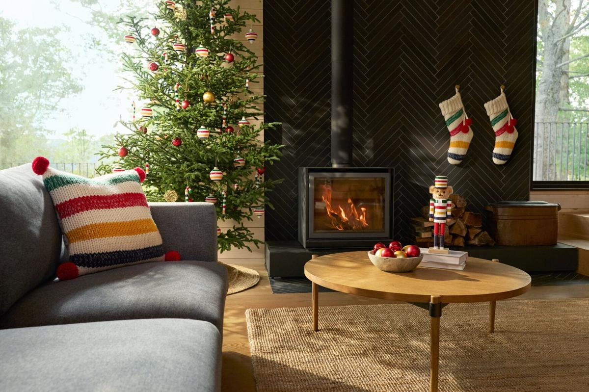 Hudson’s Bay stripes return for the holidays at Canadian Tire