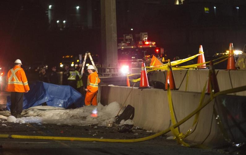 Witness describes tanker truck’s ‘90-degree turn’ in fiery crash that ...