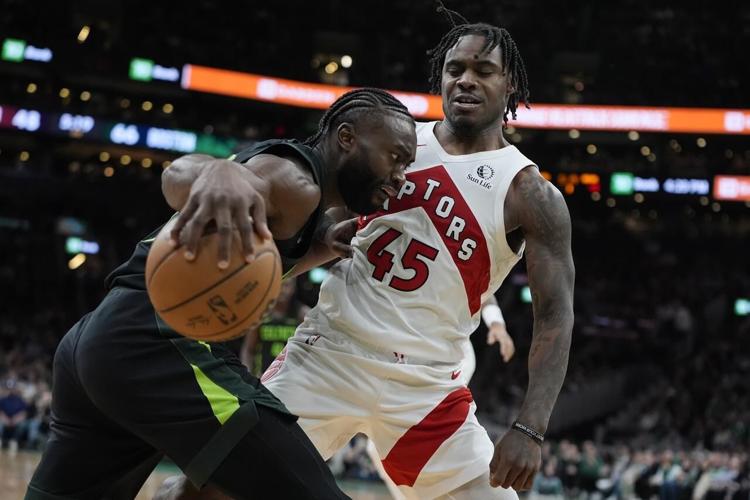 Jayson Tatum scores 23, Celtics rout Toronto 125-71 as Raptors' losing ...