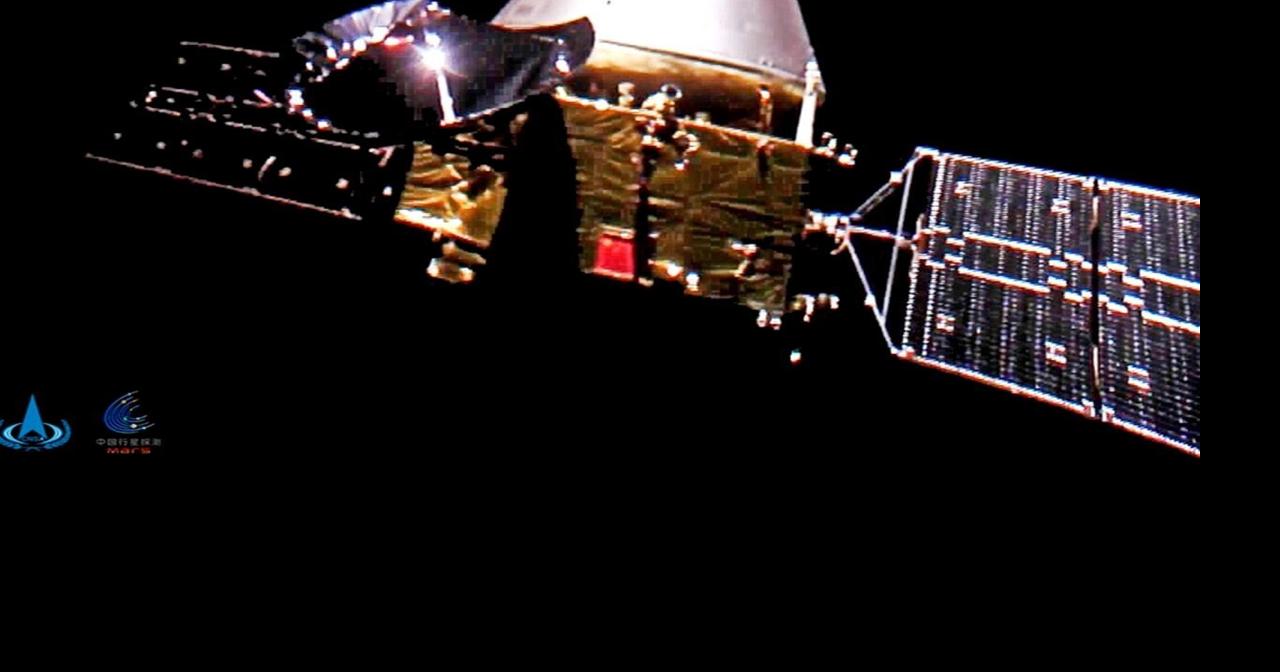 China’s Mars craft enters parking orbit before landing rover
