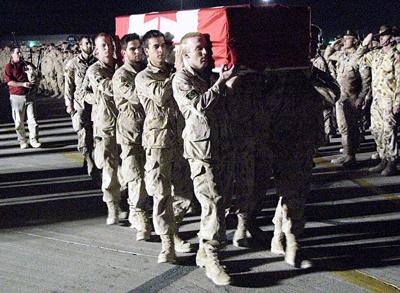 canadian soldiers coming home