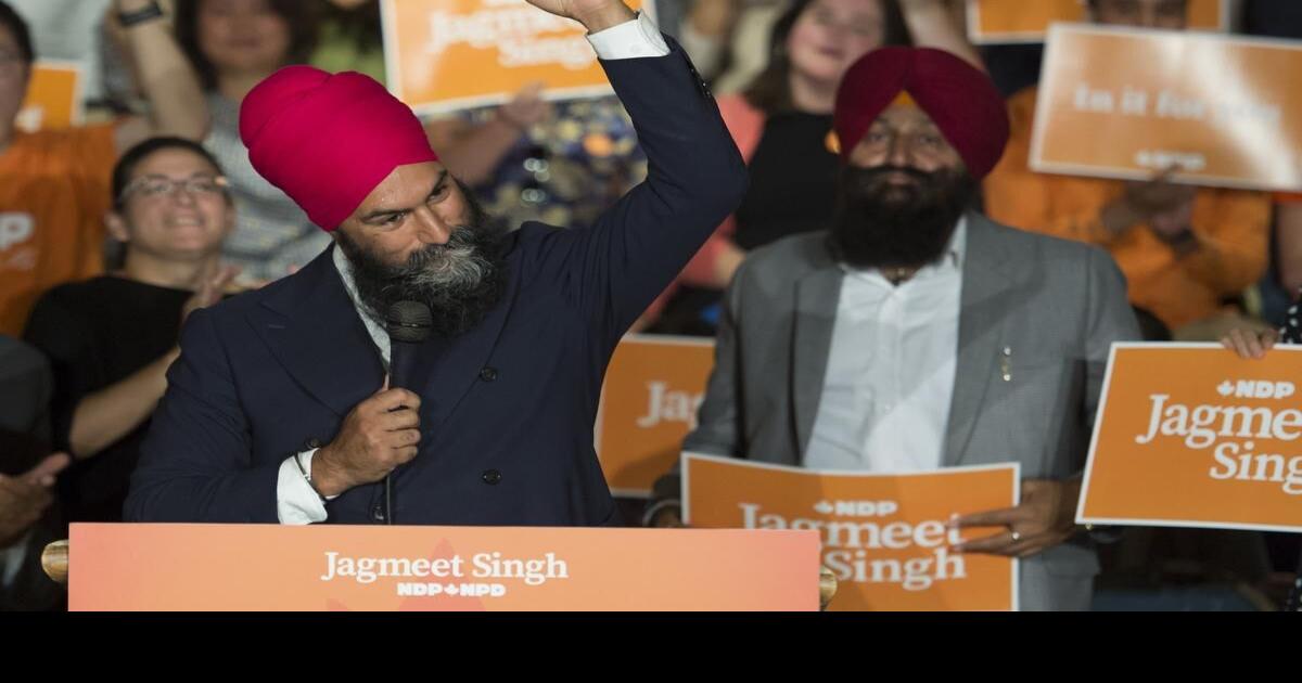 Federal NDP leader Jagmeet Singh nominated in Burnaby South riding
