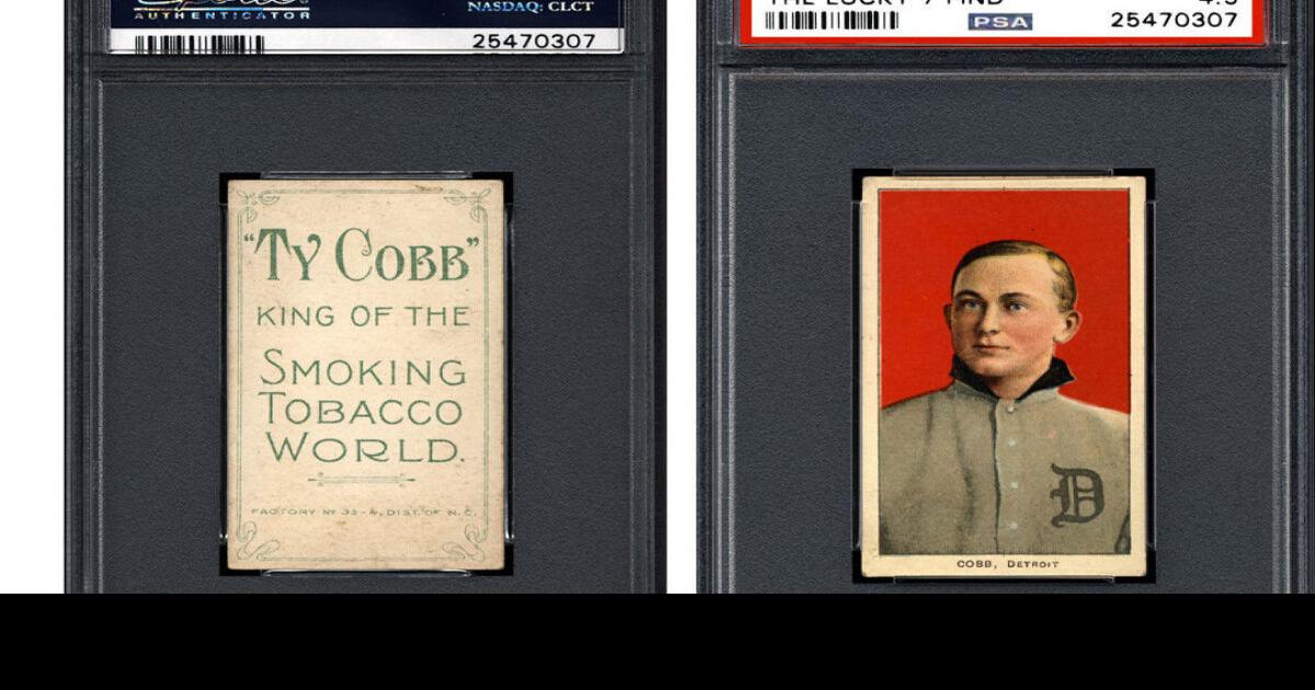 Ty Cobb baseball card discovery a sports memorabilia gold mine