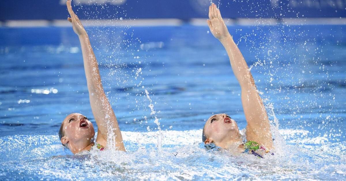 Perry the platypus helps Canada’s artistic swimmers make a splash