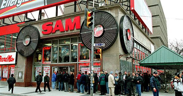 Sam's sign set to be sold