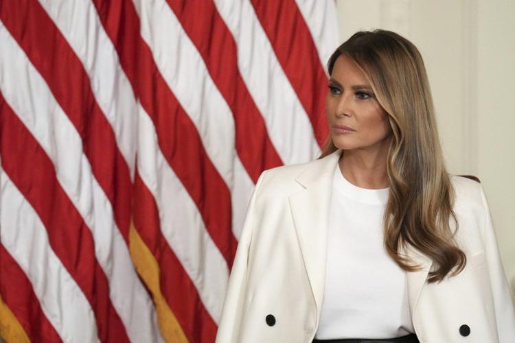 Melania Trump hosts White House event to unveil Barbara Bush postage stamp