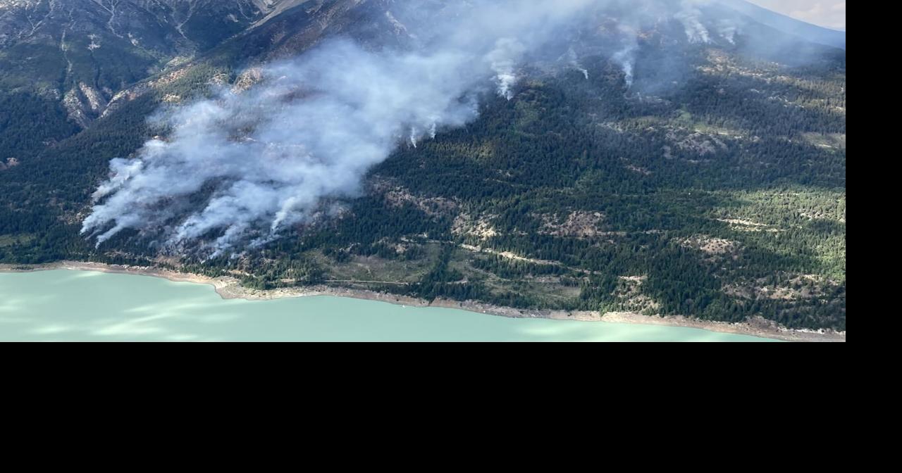 Adams Lake wildfire flares as wind, harsh terrain challenge B.C. on ...