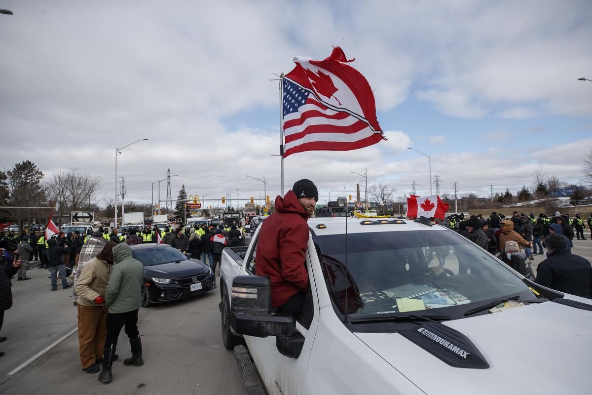 ‘Freedom convoy’ protests Feb. 12 live updates