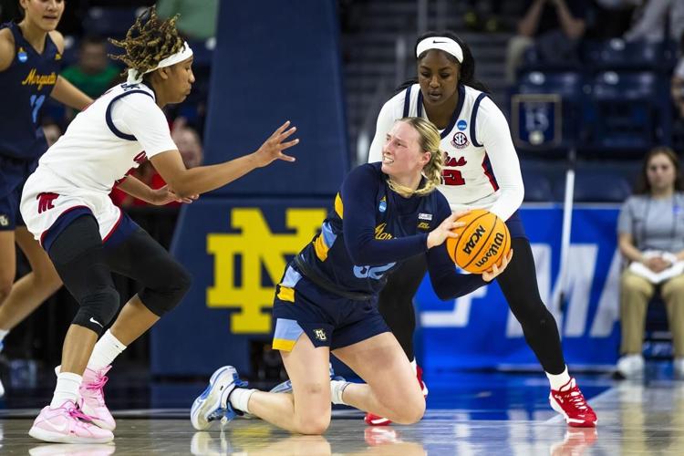 No. 7 Ole Miss tops 10th-seed Marquette 67-55 in NCAA opener