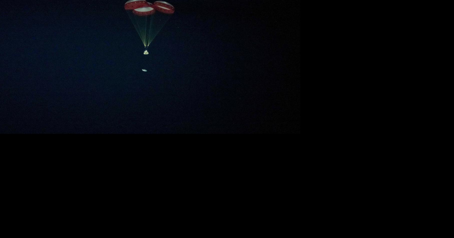 Boeing capsule returns to Earth after aborted space mission