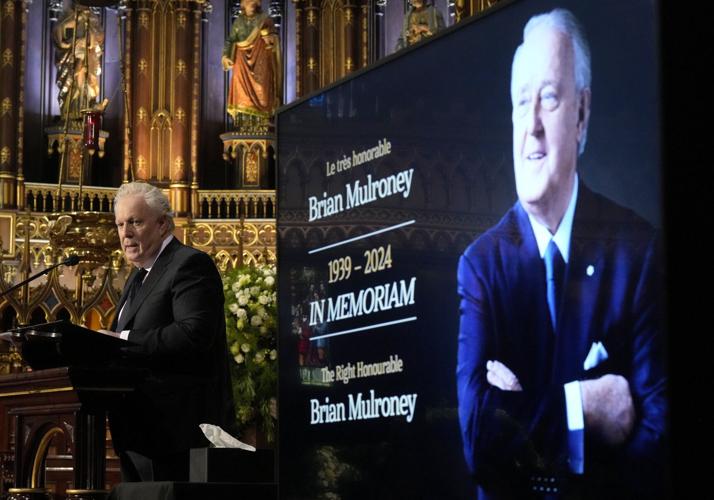 Brian Mulroney remembered with state funeral in Montreal