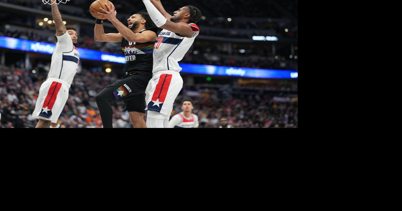 Jamal Murray scores 42 points to lead Nuggets to victory over Wizards