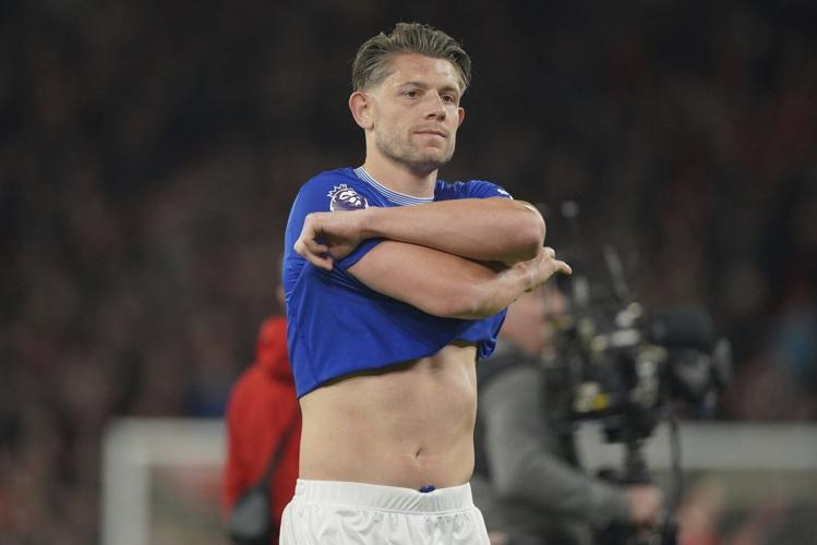 Everton says Tarkowski received online threats after dangerous ...