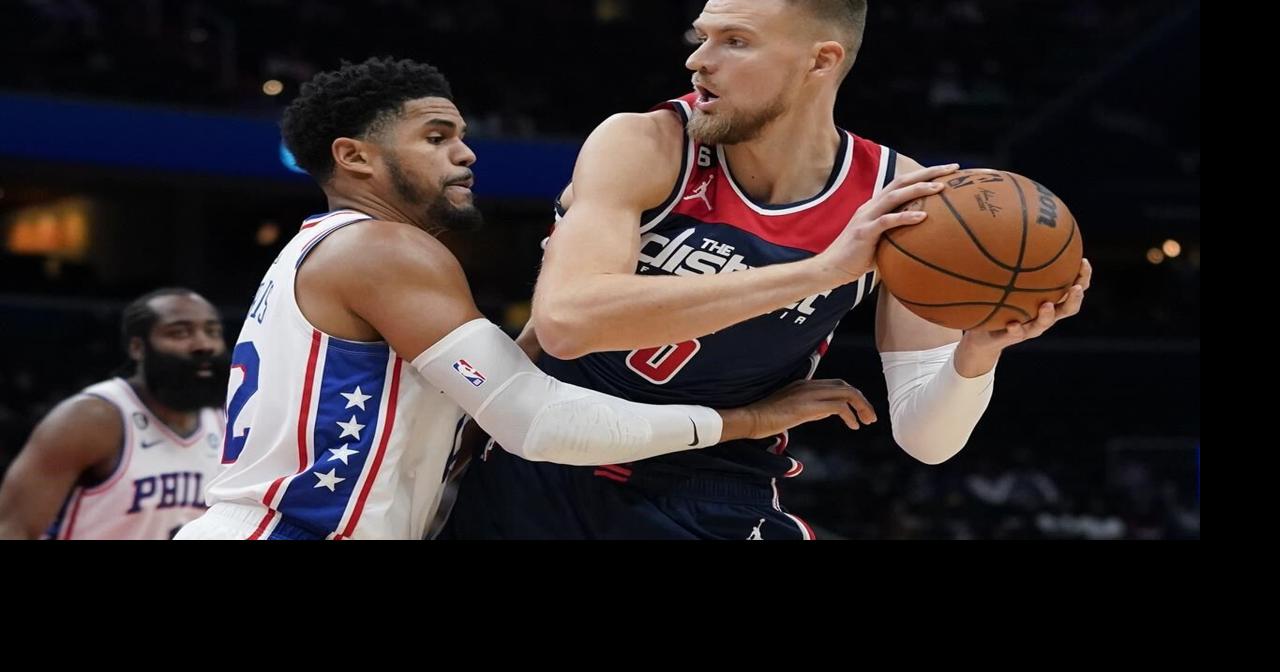 Harden, Maxey lead 76ers past Wizards 118-111