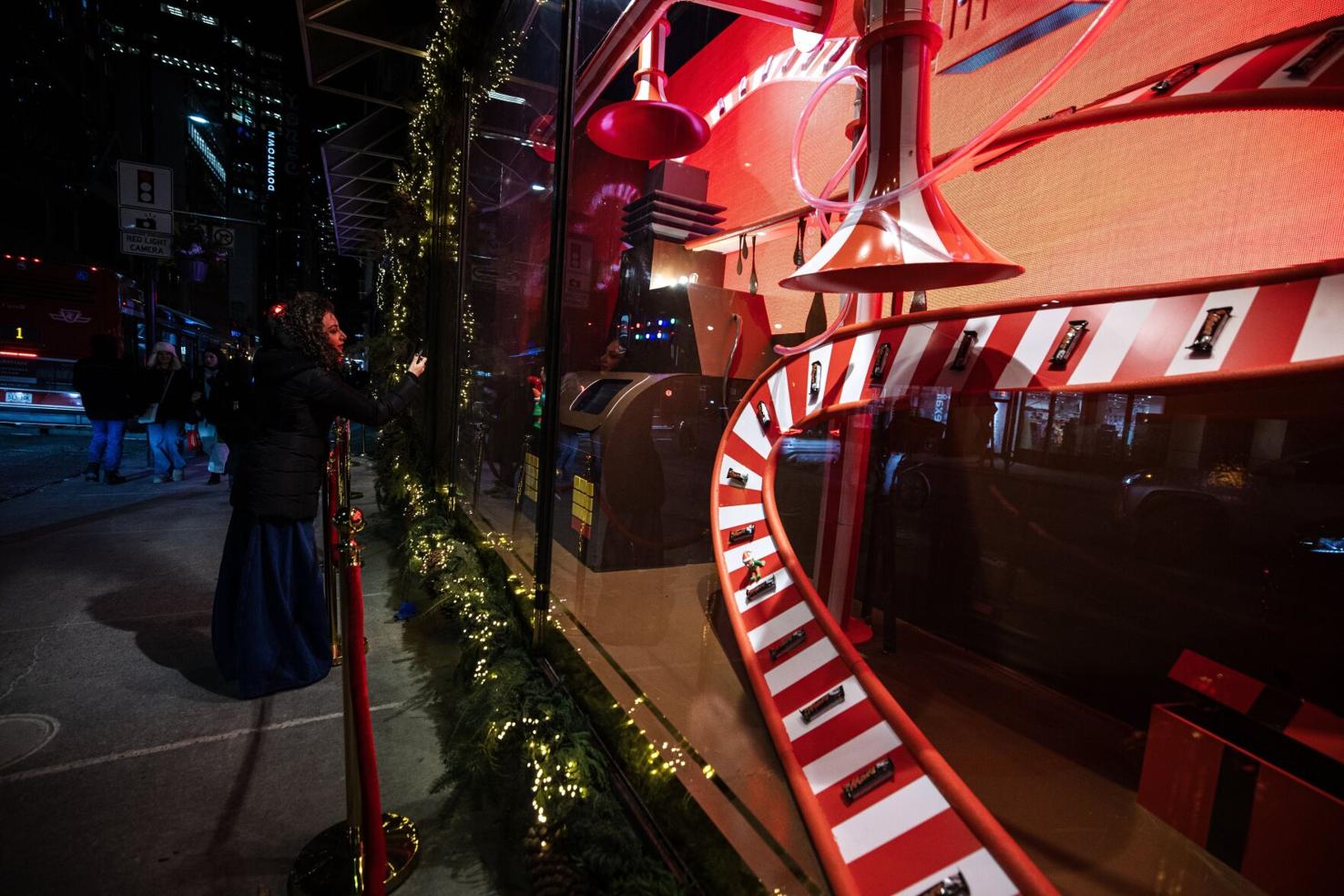 Candy maker revives former Hudson’s Bay holiday windows