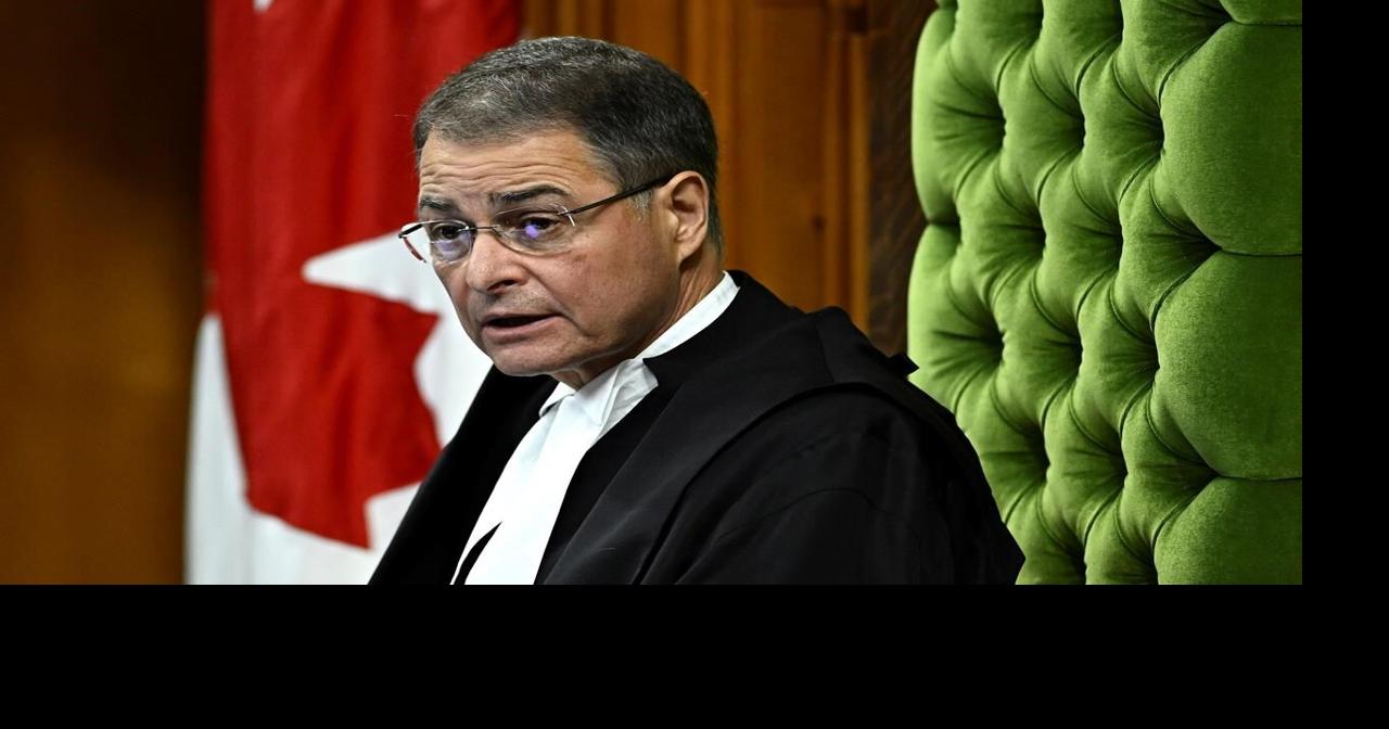 Who is Anthony Rota, the Speaker of the House of Commons who is stepping down?