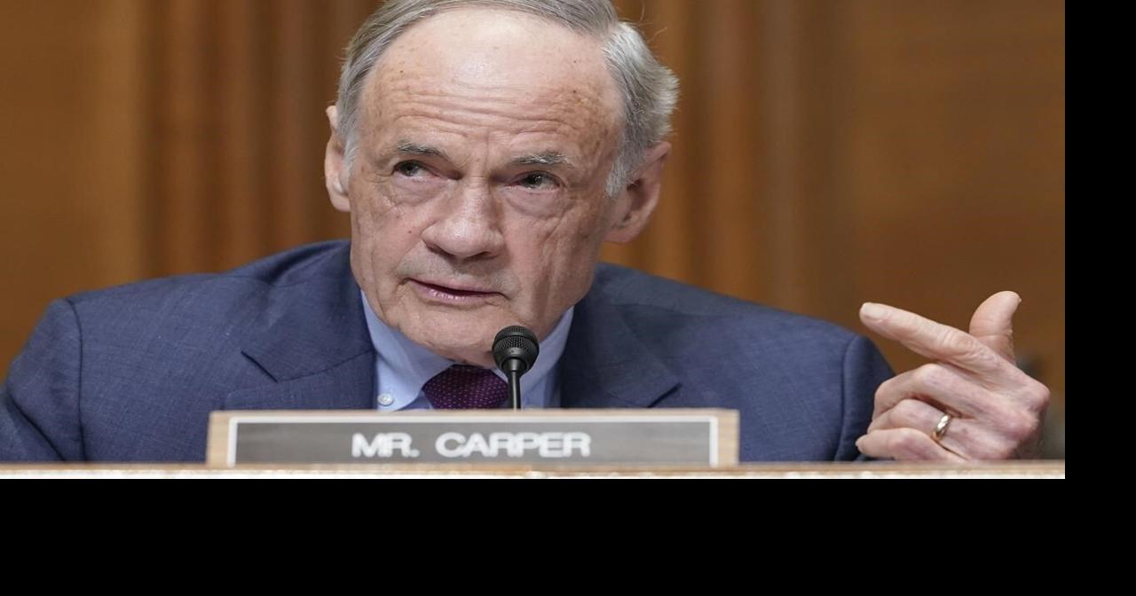 Democratic Sen. Tom Carper of Delaware won’t seek reelection, opening ...