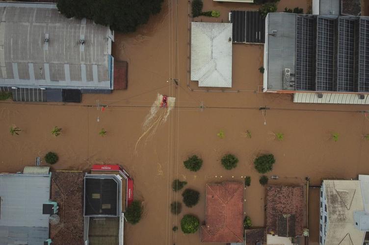 Southern Brazil has been hit by the worst floods in more than 80 years ...