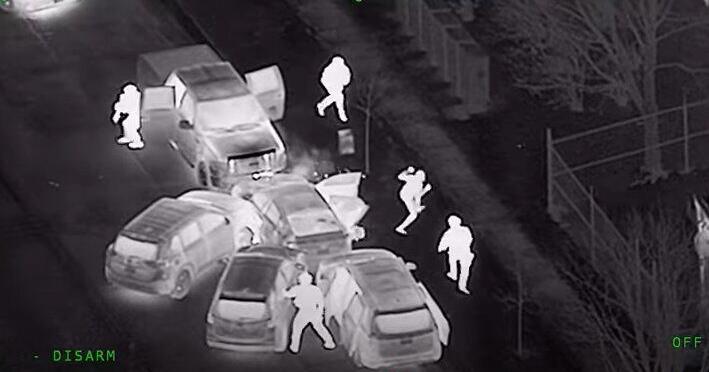 Video shows arrests in failed Markham jewelry store robbery