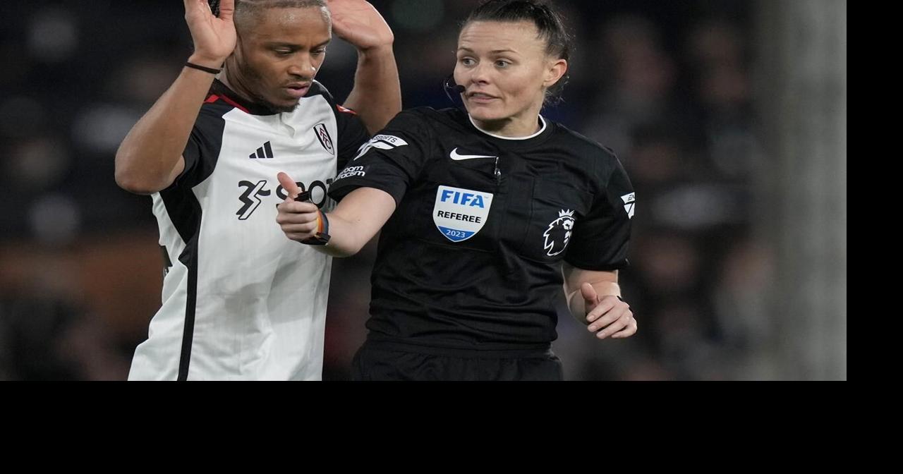 Burnley beats Fulham in first EPL game handled by a female referee