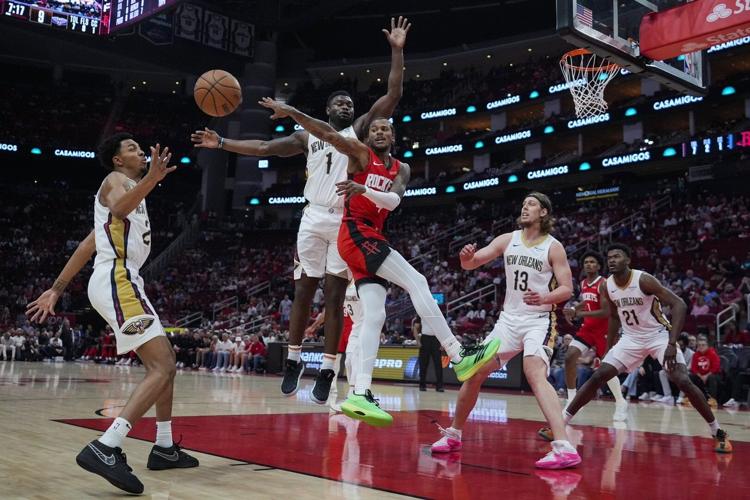 Brooks has 27 points to lead Houston Rockets to 146-117 win over New Orleans Pelicans
