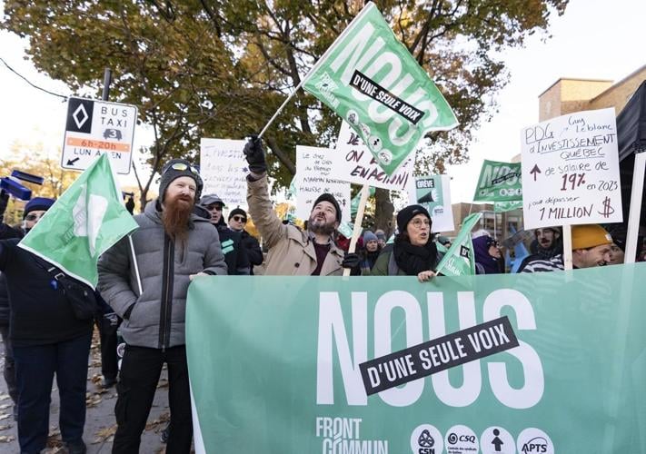 Quebec public sector unions go on strike, announce 72-hour walkout ...