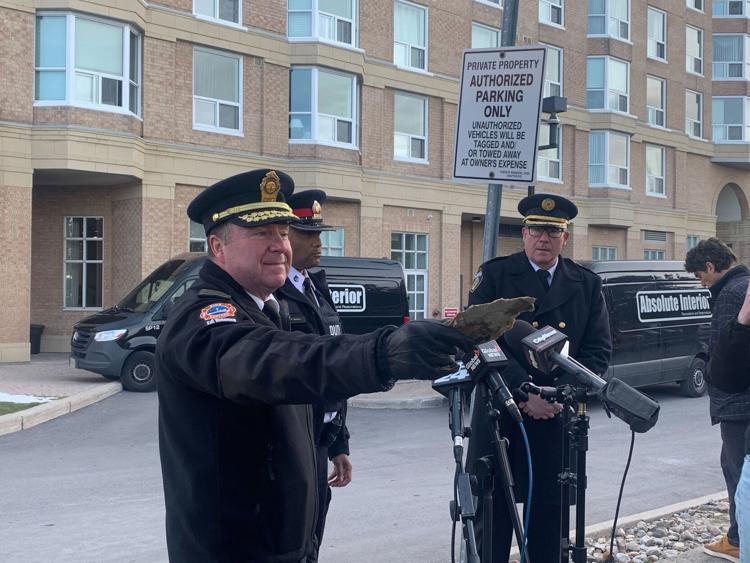 Thorncliffe Park condo fire continues to burn after four days