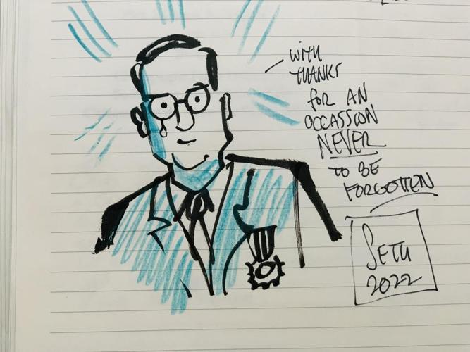 Celebrated Canadian cartoonist Seth receives French Chevalier honour