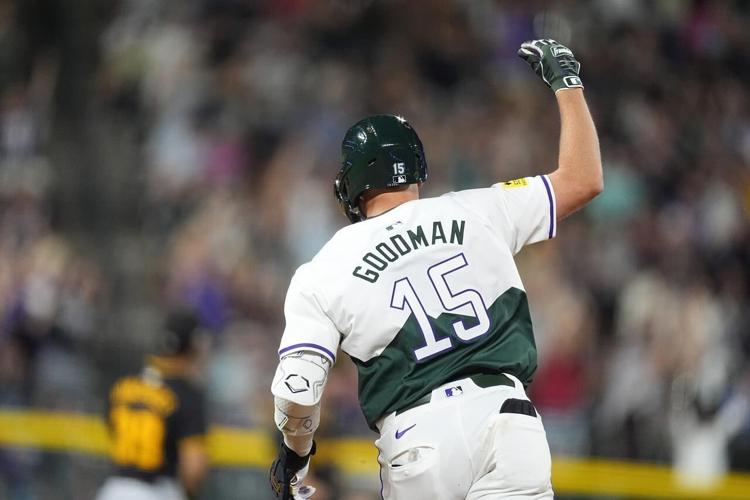 Hunter Goodman has 2 homers, 4 hits and 5 RBIs in Rockies' 16-4 rout of ...