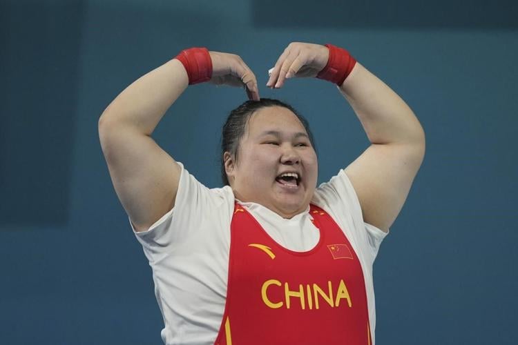 Li Wenwen wins to give China five weightlifting gold medals at the ...