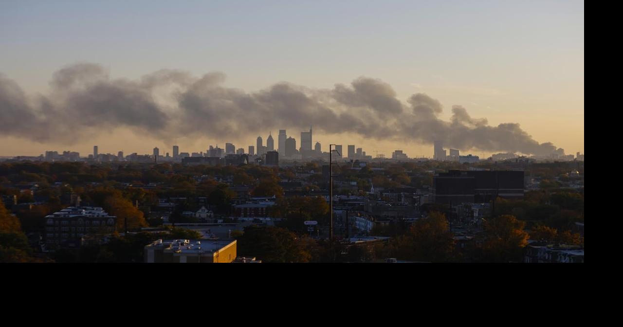 Health officials say smoke over Philadelphia not hazardous