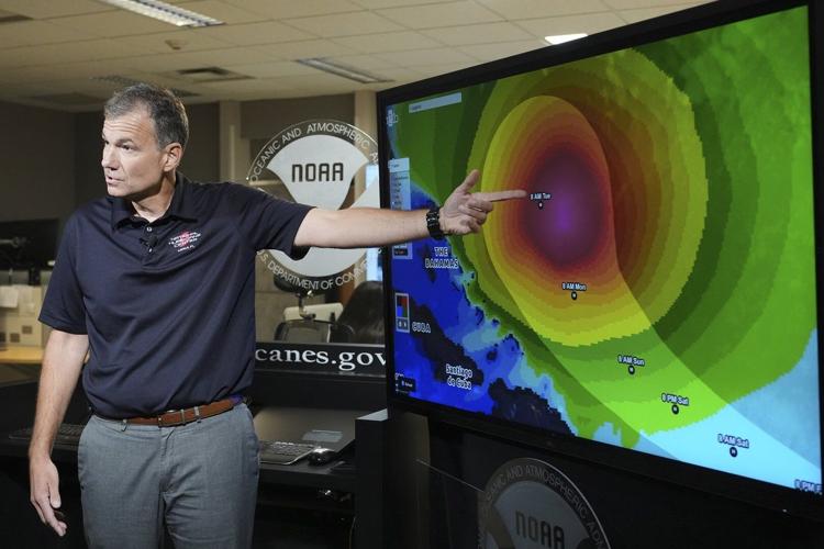 Hurricane Erin strengthens into a Category 2 storm as it approaches the ...