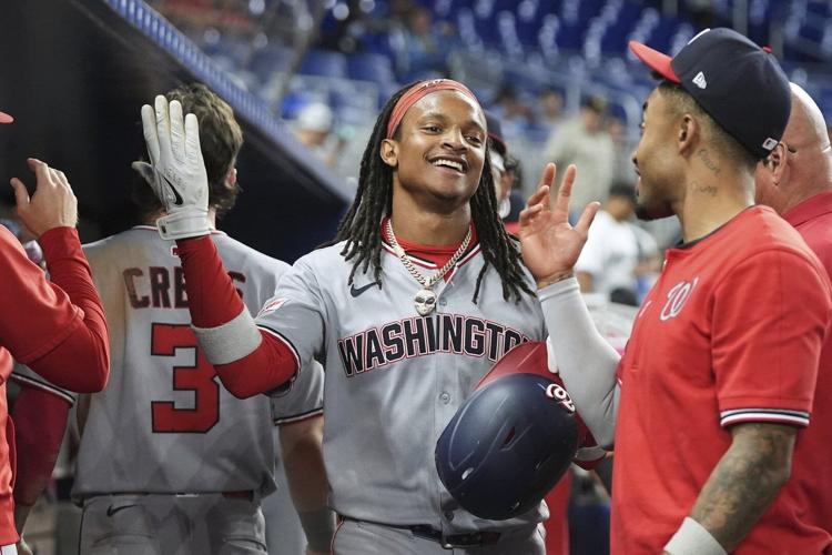 Bell second Nats player to homer from both sides, has 6 RBIs, 4 hits in ...
