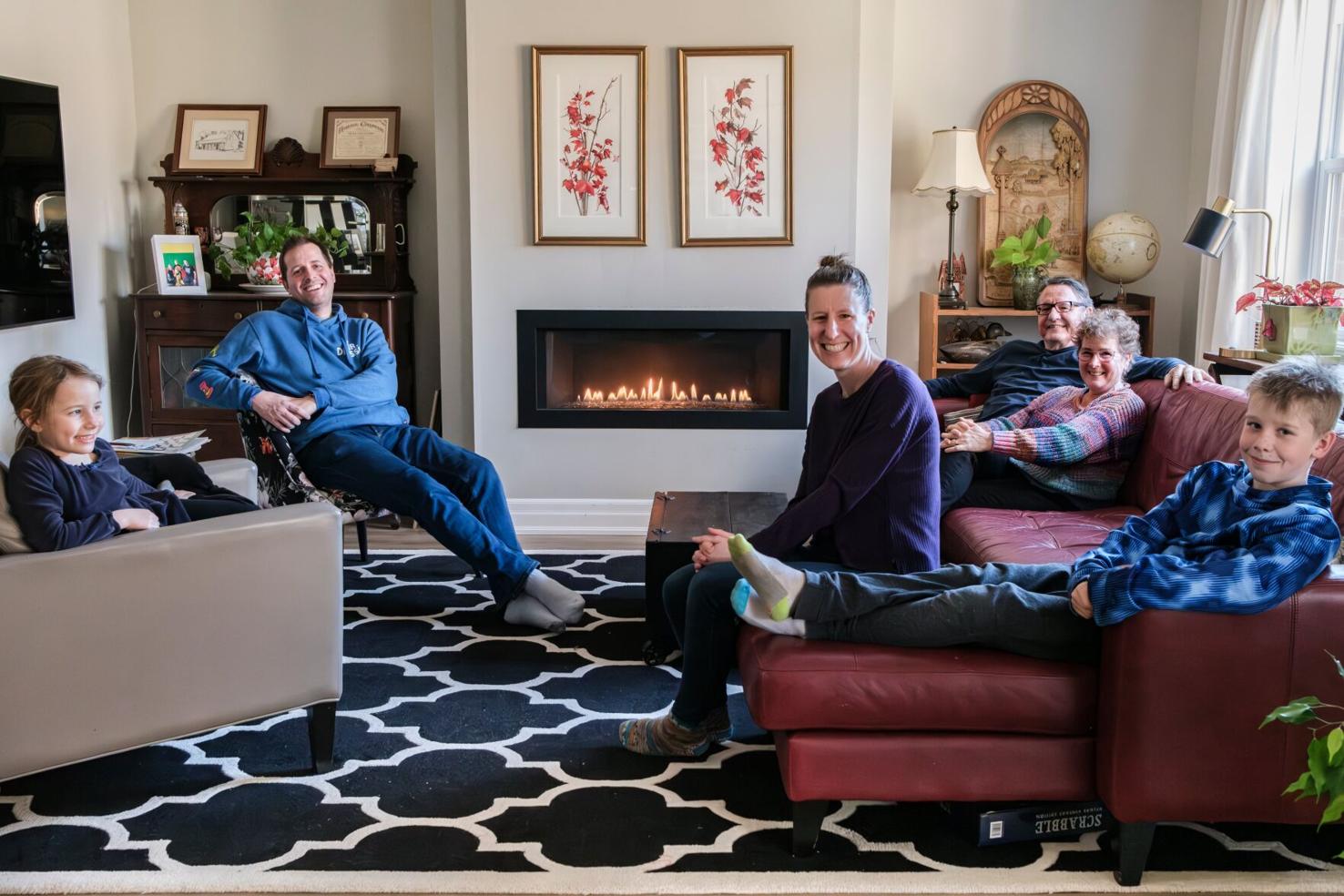 Multi-generational housing helps couple, their kids, parents