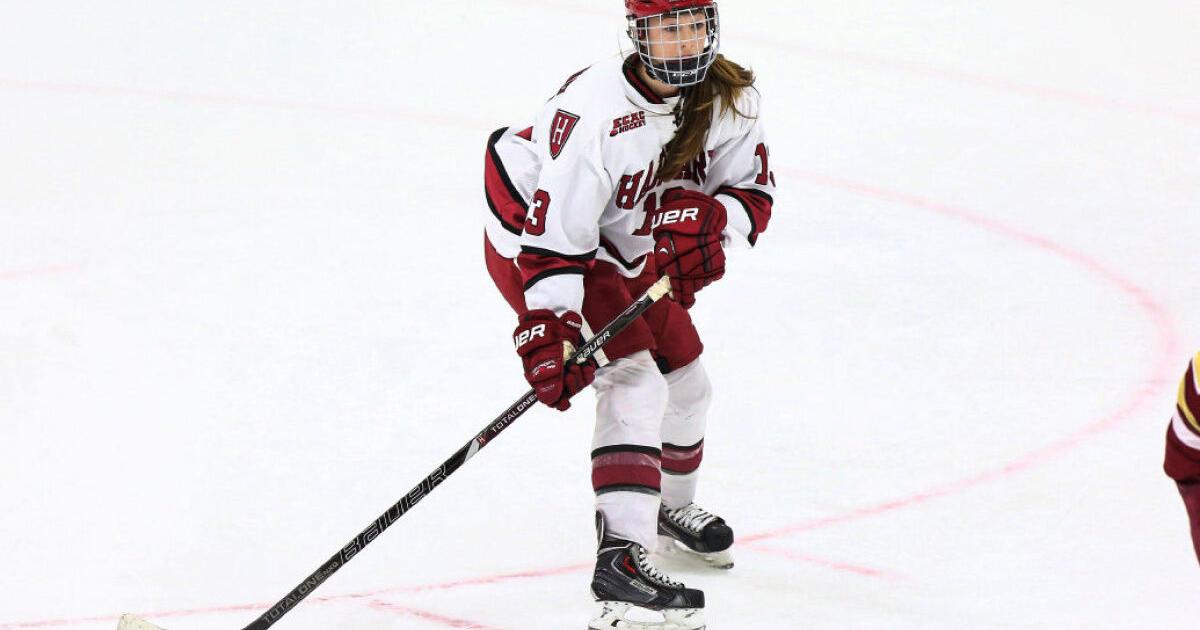 Harvard captain Kalley Armstrong leads Crimson into women’s Frozen Four