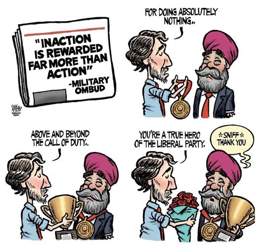 The Year in Cartoons: Theo Moudakis