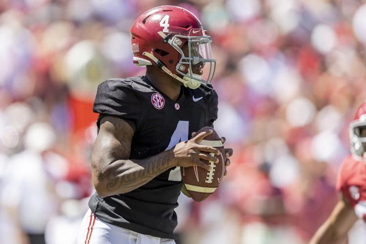 Alabama’s Milroe, Simpson vying to replace Bryce Young