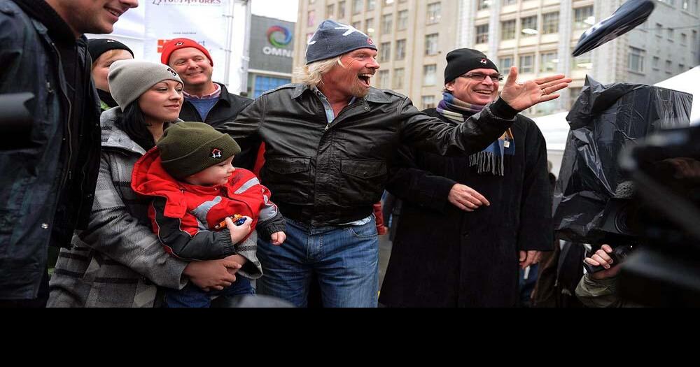 Richard Branson helps launch Toque Campaign for Canada's homeless youth