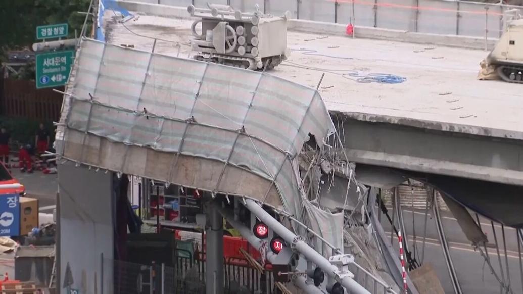 3 dead in South Korea after collapse at overpass demolition site